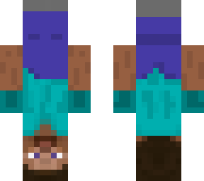 Backwards Steve Minecraft Skins