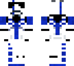 501st Stormtrooper Commander | Minecraft Skin