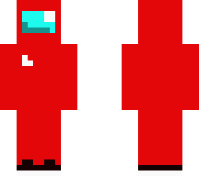 Among us drip (red) | Minecraft Skin