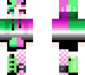 Aro Ace flag | Minecraft Skin