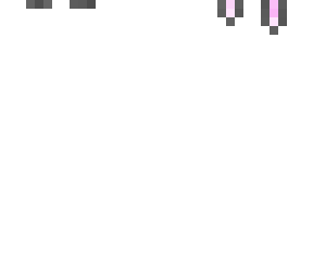 Black bunny ears base | Minecraft Skin
