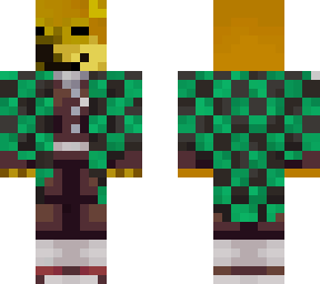 Cheems Demon Slayer | Minecraft Skin