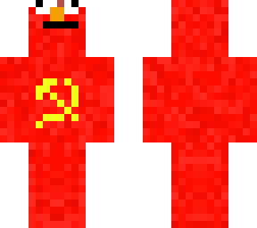 Communist Elmo | Minecraft Skin