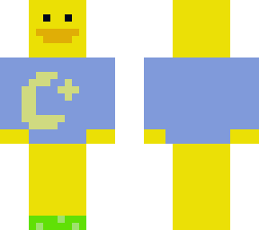 duck with pjs | Minecraft Skins