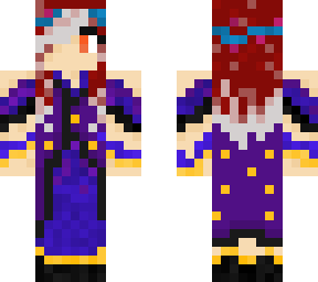 Girl Nether Witch Minecraft Skins