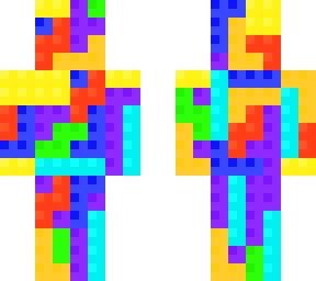 3D Tetris | Minecraft Skin