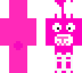 a pink bunny skin | Minecraft Skin