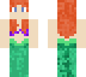 Ariel (little mermaid) | Minecraft Skin