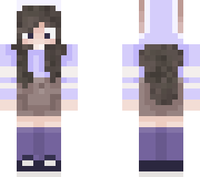 Blue Bunny Hoodie | Minecraft Skin