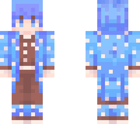 Blue Lightning | Minecraft Skin
