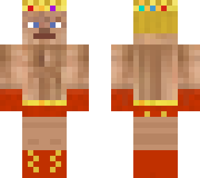 steve with crown | Minecraft Skins