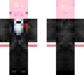 Cerdo con traje | Minecraft Skin