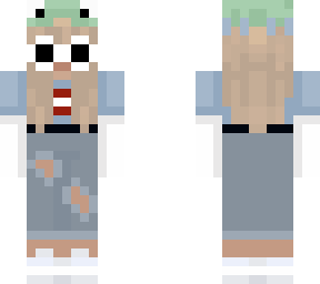 georgenotfound frog girl | Minecraft Skin
