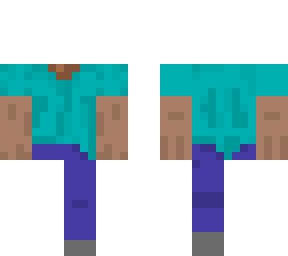 legless and headless steve | Minecraft Skin