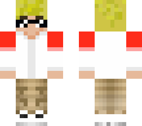 Mlg glasses Tommy skin | Minecraft Skin