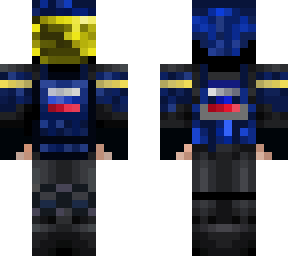 payday taser (rus) no credits | Minecraft Skin