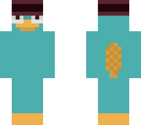 Perry The Platypus | Minecraft Skin