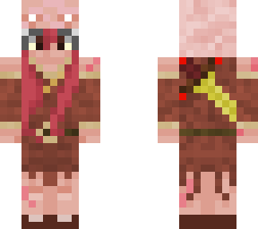 Piglin Girl | Minecraft Skins