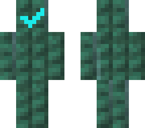 Prismarine Checkmark | Minecraft Skin
