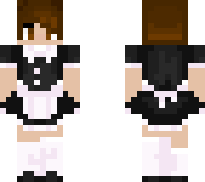 sexy man in maid outfit | Minecraft Skin