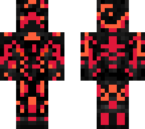 Skiffy's Lava/Deformed Armor | Minecraft Skin