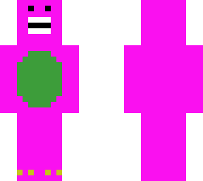 Barney the dinosaur | Minecraft Skin