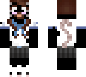 Black maid hbomb | Minecraft Skin