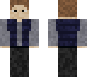 boy with bodywarmer | Minecraft Skin