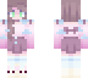 bunny slippers | Minecraft Skin