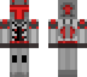Cyborg zombie with removable helmet | Minecraft Skin