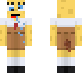 spongebob derp | Minecraft Skins