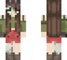 Elder Guardian Girl | Minecraft Skin