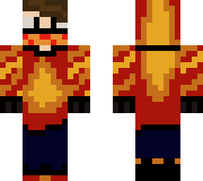 fire smonk | Minecraft Skin