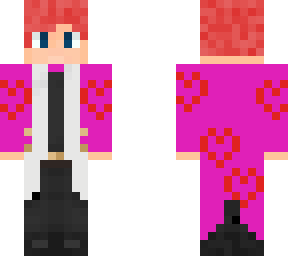 LOVER - EWROON 3px slim | Minecraft Skin