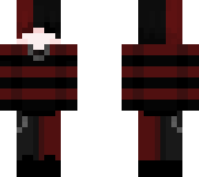 red and black | Minecraft Skin