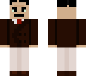 Robert Edwin House (skin colored) | Minecraft Skin