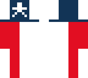 texas flag | Minecraft Skin