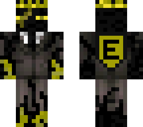 Yellow enderman | Minecraft Skin