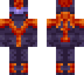 *Meteorite Armour* (Terraria) | Minecraft Skin
