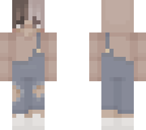 bear overalls boy | Minecraft Skin