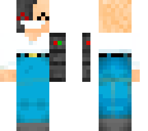 bald bionic | Minecraft Skins
