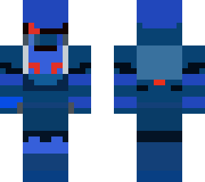 Blue Soldier | Minecraft Skin