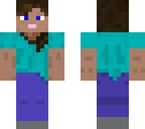 Female Steve | Minecraft Skins