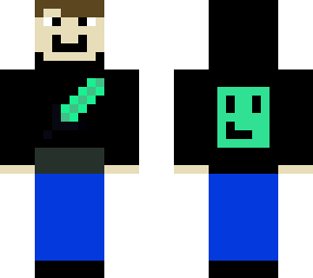 Green Gamer Boy | Minecraft Skin