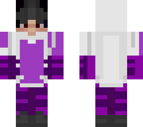 Purple bedless noob | Minecraft Skin