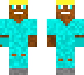 Steve with a glove | Minecraft Skin