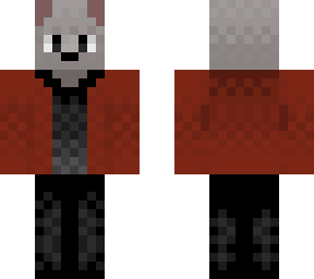 Red Wolf Boy | Minecraft Skins