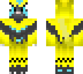 Zeraora Minecraft Skins