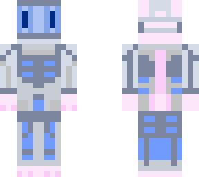 Armor Axolotl | Minecraft Skin