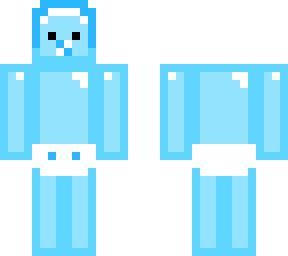 Baby blue blob | Minecraft Skin
